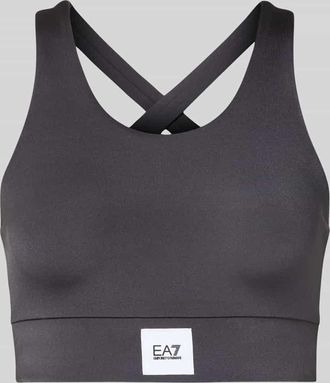 Emporio Armani Sport-BH mit Rundhalsausschnitt