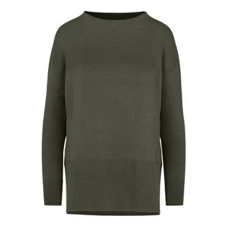 Bomboogie Femme, Pulls, Vert, Taille: 40 FR T-shirt Ras du Cou Sans Coutures