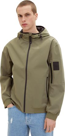 Tom Tailor Herren Jacke 1035107, 10415 - Dusty Olive Green, L
