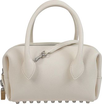 Alexander Wang Femme, Sacs, Blanc, Taille: ONE Size Roux Small Top Handle Strap Bag