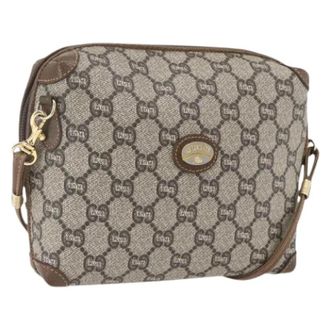 Gucci Sac bandouli&egrave;re en plastique Pre-owned - Femme - Pre-owned - Beige - Taille: ONE Size