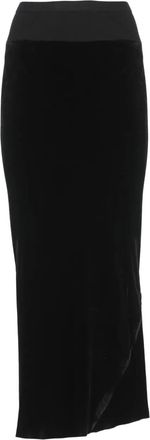 Rick Owens Rock aus Samt - Schwarz