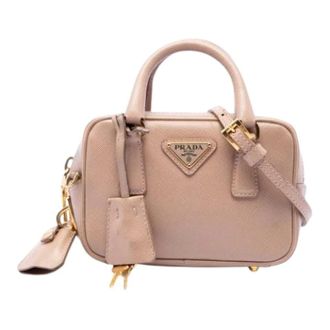 Prada Pre-owned Mini Baluetto - Femme - Pre-owned - Beige - Taille: ONE Size