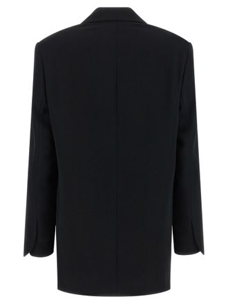 Dries Van Noten Womens Black Polyester Blazer Clothing