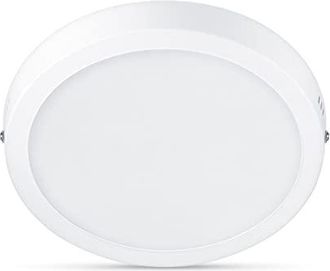 Philips Plafonnier LED SLIM SURFACE, rond, 12W, Blanc