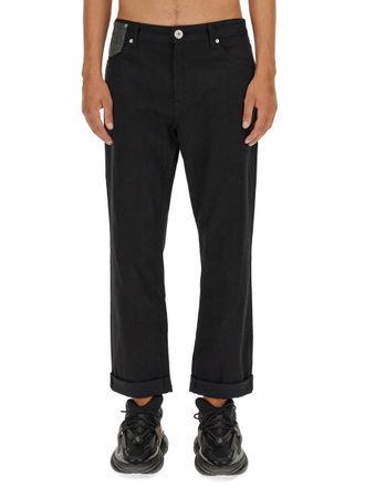 Balmain Cotton Jeans - Black
