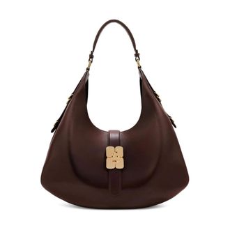 Ganni Large Kat Bag - - Bags - Damen - Braun - ONE SIZE