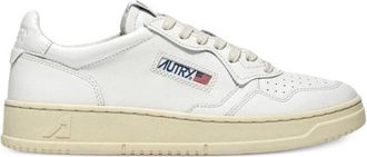 Autry Femme, Chaussures, Blanc, Taille: 37 EU Baskets Medalist Low