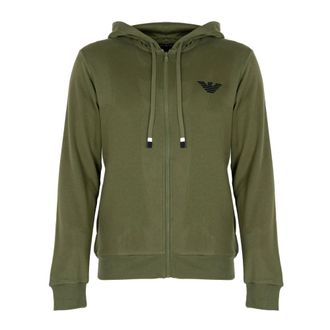 Emporio Armani Zip-through Hoodie - - Sweatshirts & Hoodies - Herren - Gr&uuml;n - 2XL