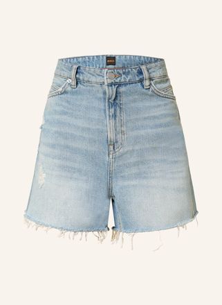 HUGO BOSS Jeansshorts blau
