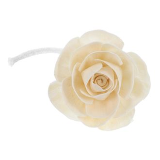 DOITOOL Aromatherapie Blumendiffusor mit Baumwollschnur Realistische K&uuml;nstliche Blume Kontinuierlicher Raumduft f&uuml;r Zuhause B&uuml;ro Auto Dekorativer Einfacher Du