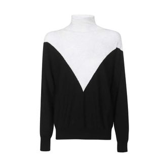 Emporio Armani Gerippter Rollkragenpullover - - Knitwear - Damen - Mehrfarbig - S