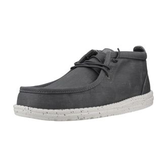 Hey Dude Homme, Chaussures, Gris, Taille: 45 EU Wally Mid Canvas