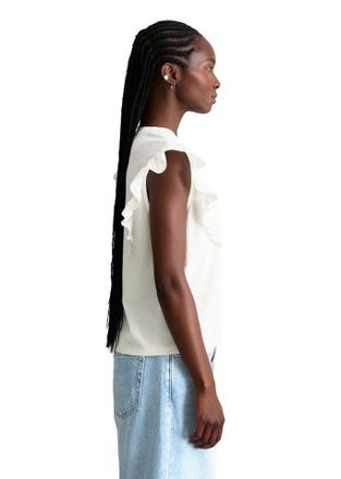 Marc O'Polo Denim T-Shirt aus weichem Rippjersey