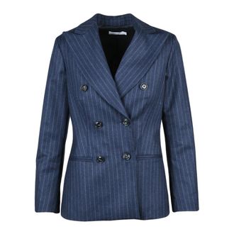 Barba Giacca doppiopetto - - Jackets - Damen - Blau - 2XS