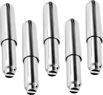 Soimiss Toilettenpapierhalter Rollenstange Verchromt Federkern F&uuml;r Bad Ersatzrolle Einfache Montage