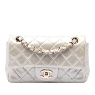 Chanel Pre-owned Mini Classic Flap Bag - - Pre-owned - Damen - Gelb - ONE SIZE
