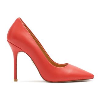 Kazar Klassische rote Pumps mit spitzer Zehenpartie - - Shoes - Damen - Rot - 38 EU