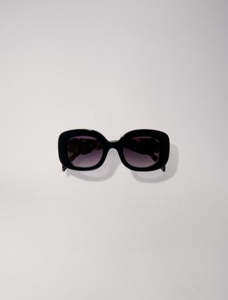 Maje Lunettes De Soleil - Noir - Maje