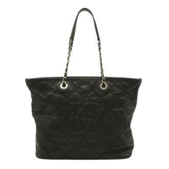 Chanel Pre-owned Vintage Tote Bag - - Pre-owned - Damen - Schwarzk - ONE SIZE