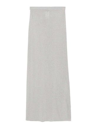 Tom Ford Jupe Longue - Argent