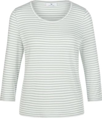 Peter Hahn Rundhals-Shirt 3/4-Arm Peter Hahn grün