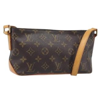 Louis Vuitton Sac bandouli&egrave;re Trotteur Pre-owned - Femme - Pre-owned - Brun - Taille: ONE Size