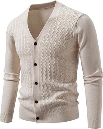 Generic Pull Sweater Col Rond Manches Longues Homme Demi-Fermeture Clair Chaud Basique D&eacute;contract&eacute; Coupe Slim Sweat-Shirt Fit Respirant avec de Chemise Style 