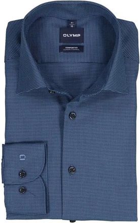 Olymp Herren Hemden blau Kent
