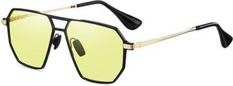 Generic Lunettes De Soleil Polaris&eacute;es Color&eacute;es For Hommes Et Femmes, Tendance For La Conduite Et Les Activit&eacute;s De Plein Air, Protection UV400(Yellow)