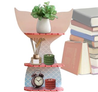 Generic Flüssige Holzregale, schwimmende Holzregale-3-stufige schwimmende Holzregale, Ihr Interieur, Holzregale, Bauernhof Wandregal für, Büro, Waschküche