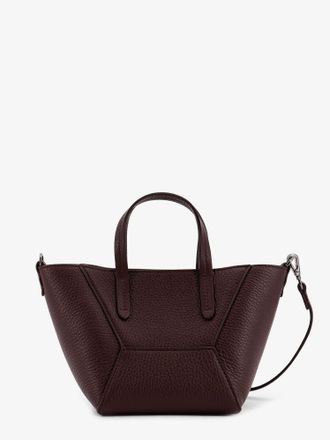 Brunello Cucinelli Womens Duo Leather Crossbody Bag Brown Shoulder