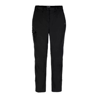 Craghoppers Damen Expert Kiwi Hose mit 6 Taschen Hiking Pants, Schwarz, 16
