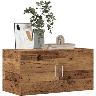 vidaXL Vidaxl - Meuble mural vieux bois 80x39x40 cm bois ding&eacute;nierie