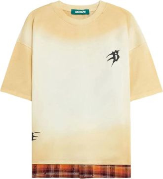 Barrow Barrow, Homme, Tops, Beige, Taille: XS T-shirt en jersey