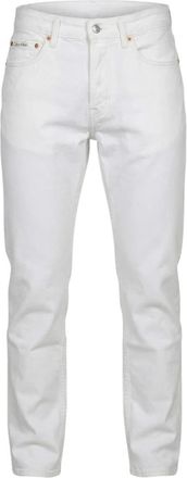Calvin Klein Jeans Homme, Jeans, Blanc, Taille: W34 L32 Jeans slim