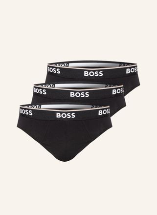 HUGO BOSS 3er-Pack Slips schwarz