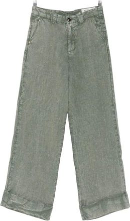 White Sand Femme, Pantalons, Gris, Taille: 36 FR Cropped Pantalons