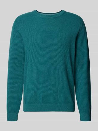 Tom Tailor Regular Fit Strickpullover aus reiner Baumwolle