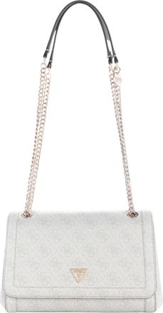 Guess Femme, Sacs, Blanc, Taille: ONE Size Noelle 4G Logo Mini Crossbody