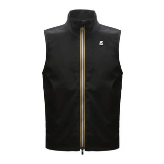 K-Way Schwarze Bomberjacke - - Jackets - Herren - Schwarzk - S