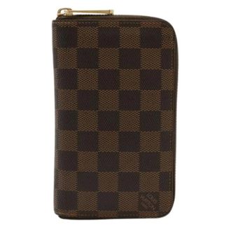 Louis Vuitton unisex, Pre-owned, Brun, Taille: ONE Size Portefeuille en toile Pre-owned