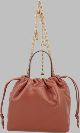 Chlo&eacute; Womens Shoulder Bag Brown Leather