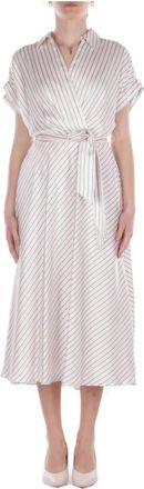 Ralph Lauren Femme, Robes, Beige, Taille: 44 FR Luxe Twill Wvnes Dress