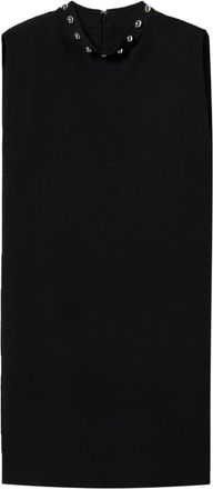 Twin-Set Cady Minikleid aus Krepp - Schwarz