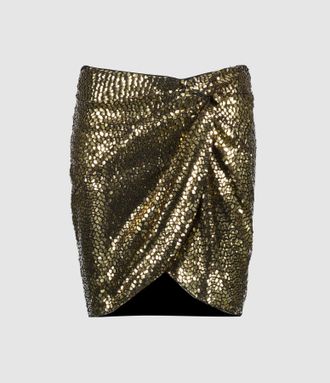 Forte_Forte Jupe Courte Night Glow Stardust