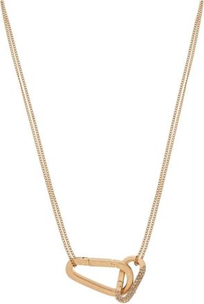 AllSaints Femme, Accessoires, Jaune, Taille: ONE Size Brass Necklace