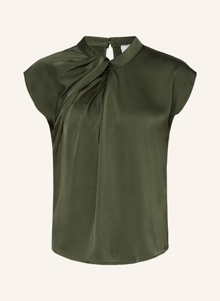 Neo Noir Neo Noir Blusenshirt Fleur Aus Satin gruen