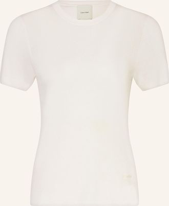 Calvin Klein Strickshirt weiss