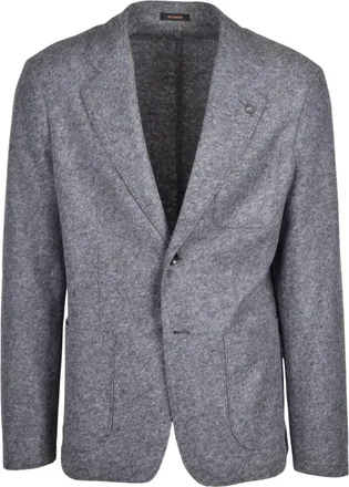 Officina36 Homme, Vestes, Gris, Taille: 2XL Blazer Stondato